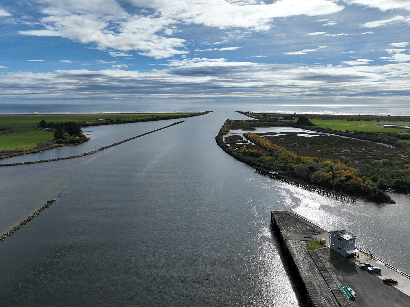 Crossing the Westport bar